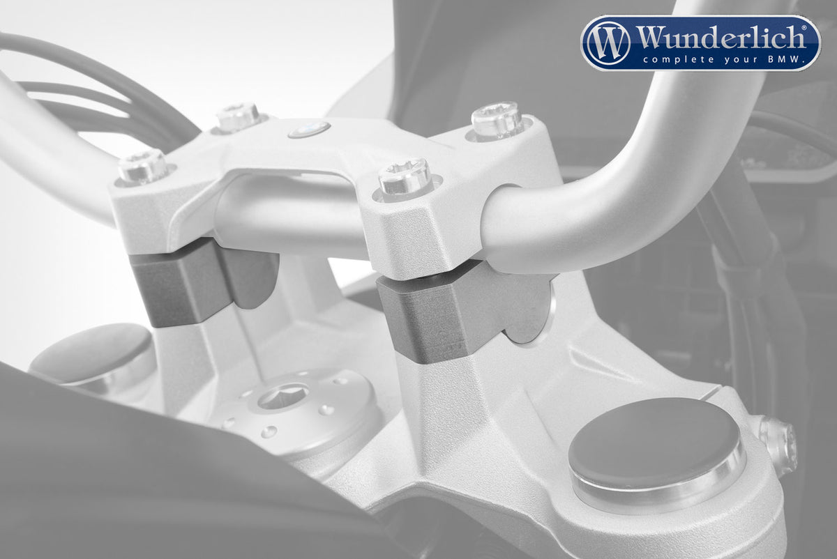 BMW F750GS Ergonomics - Handlebar Risers